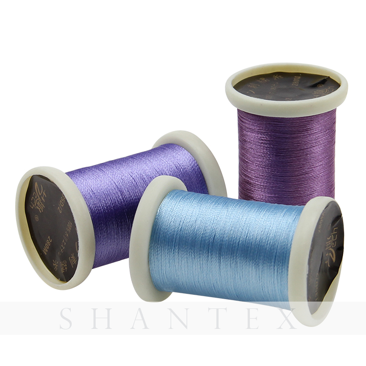 280M 40 Color Sewing Glitter Thread Embroidery Machine Thread Sparkling ...